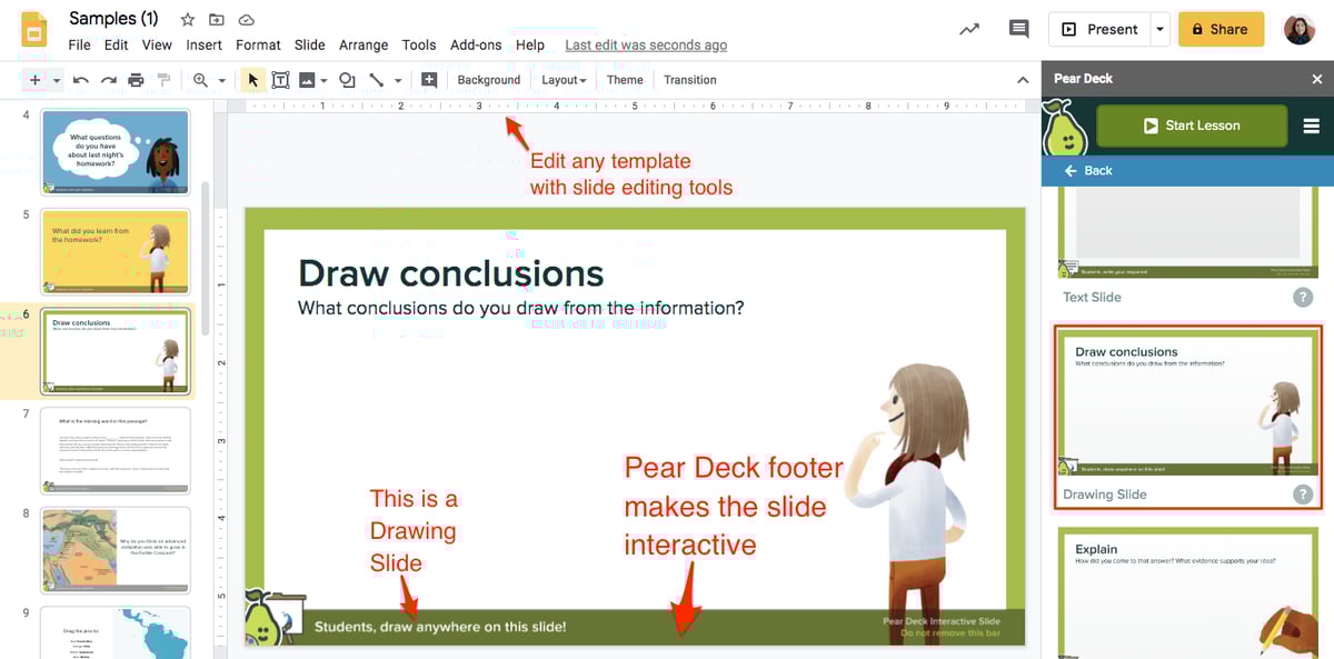 Add Premade Slide Templates to your Presentation