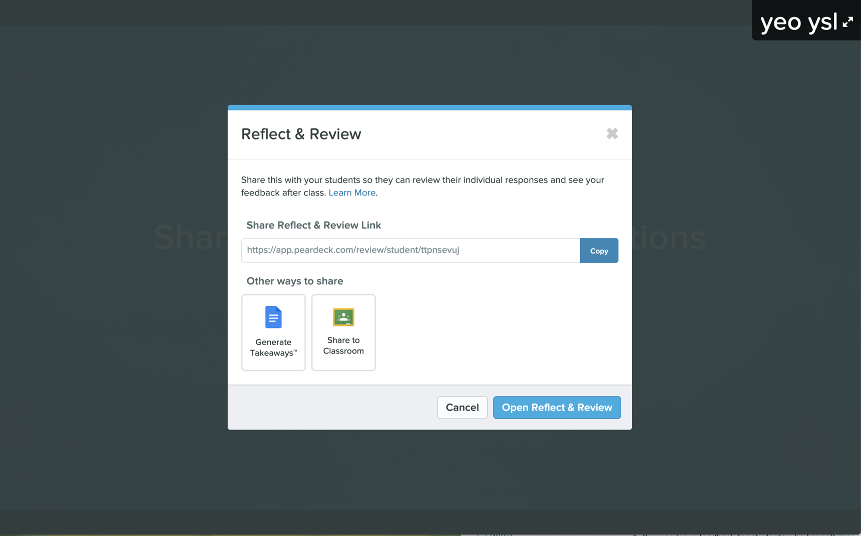 Use Takeaways™ to Extend your Lesson and Give Students Feedback