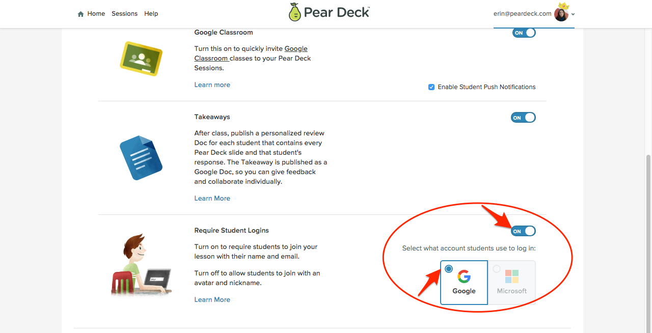 How Students Join a Pear Deck Session